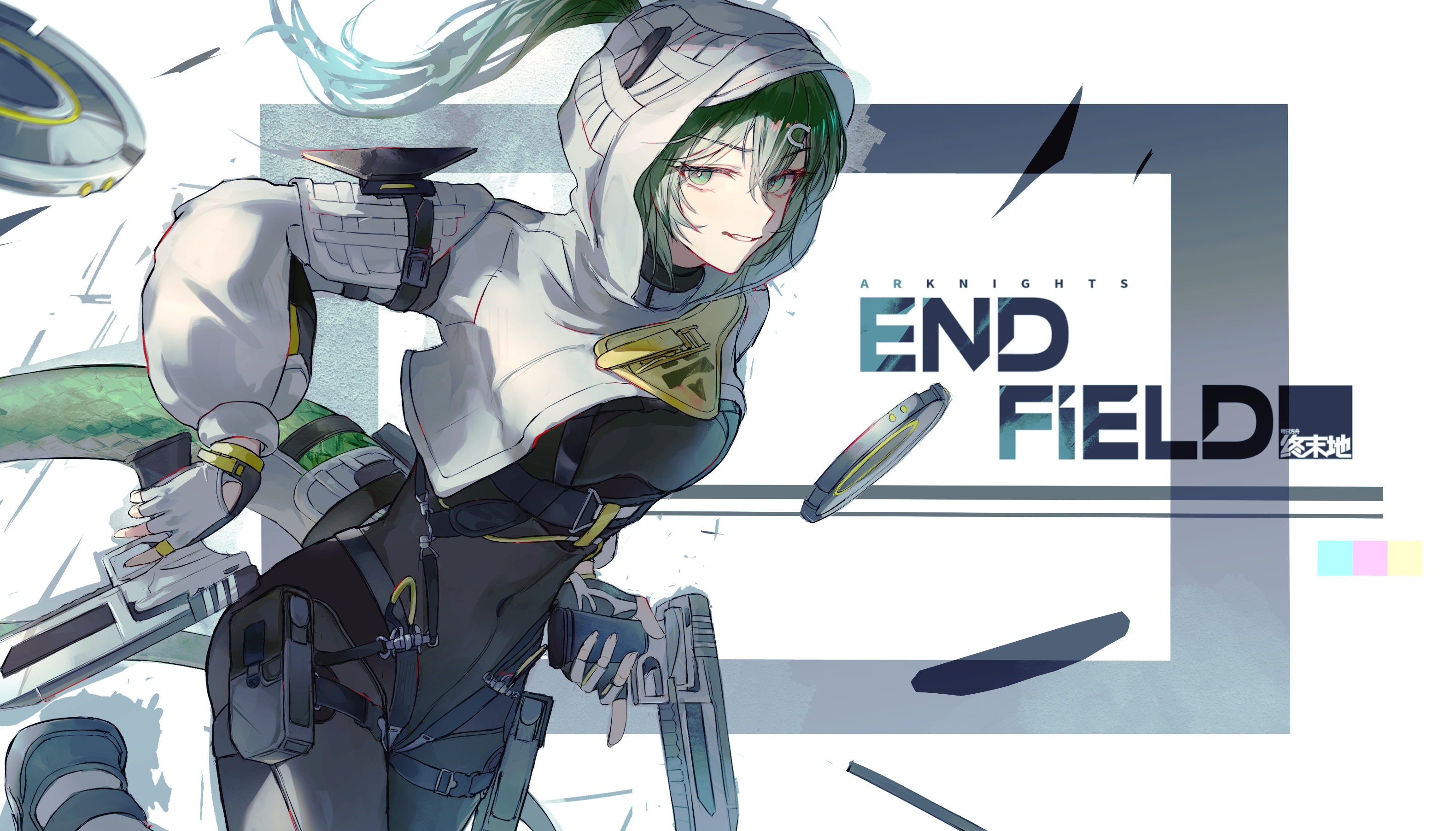 BBooru - arknights arknights: endfield belt black bodysuit black gloves ...