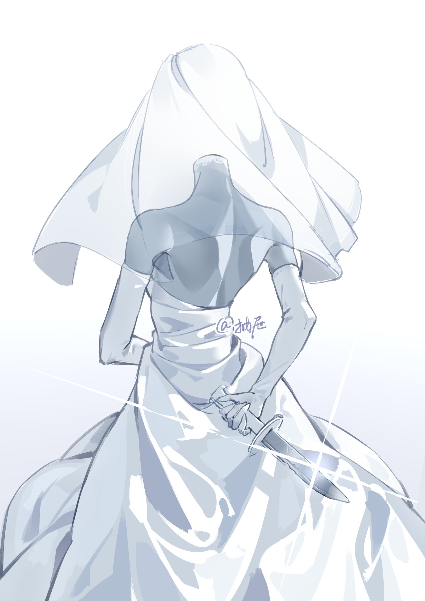 BBooru - arm behind back bare back bare shoulders dress elbow gloves ...