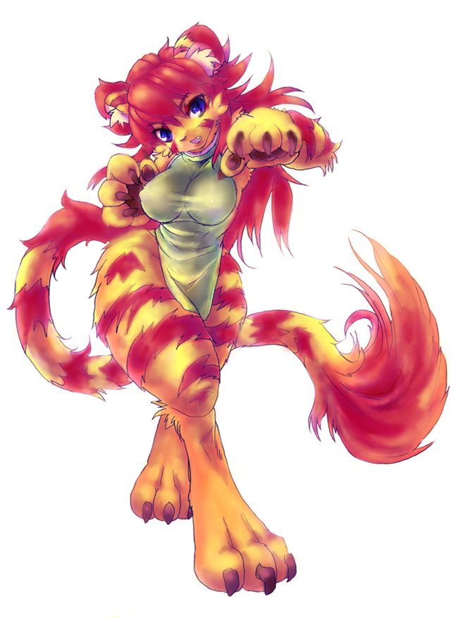 Bbooru Anthro Biped Blue Eyes Claws Clothed Clothing Digitigrade
