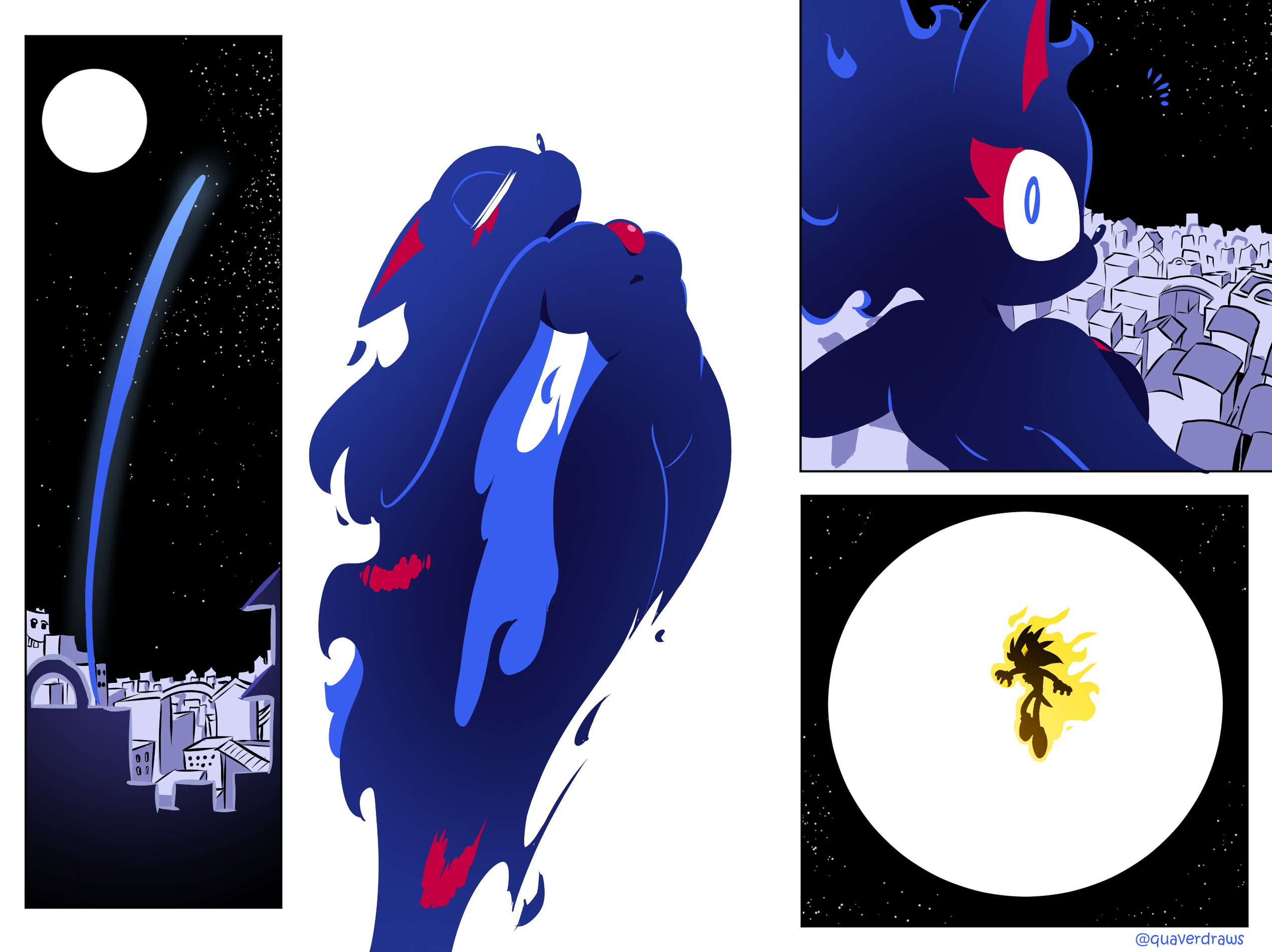 BBooru - anthro aura blue body blue eyes chest gem domestic cat duo ...