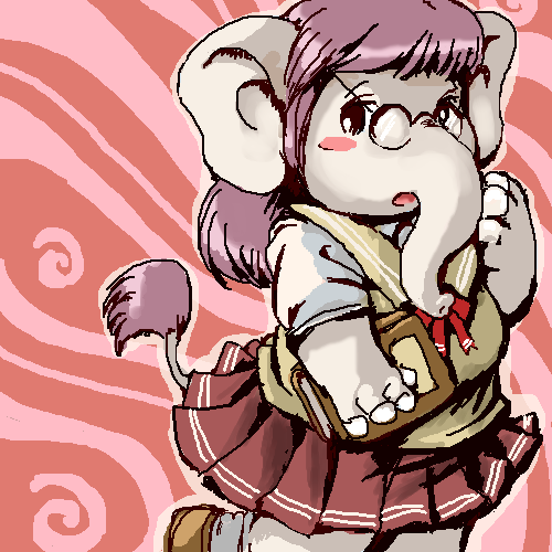 Bbooru 11 4 Fingers Aliasing Anthro Black Eyes Blush Book Bottomwear