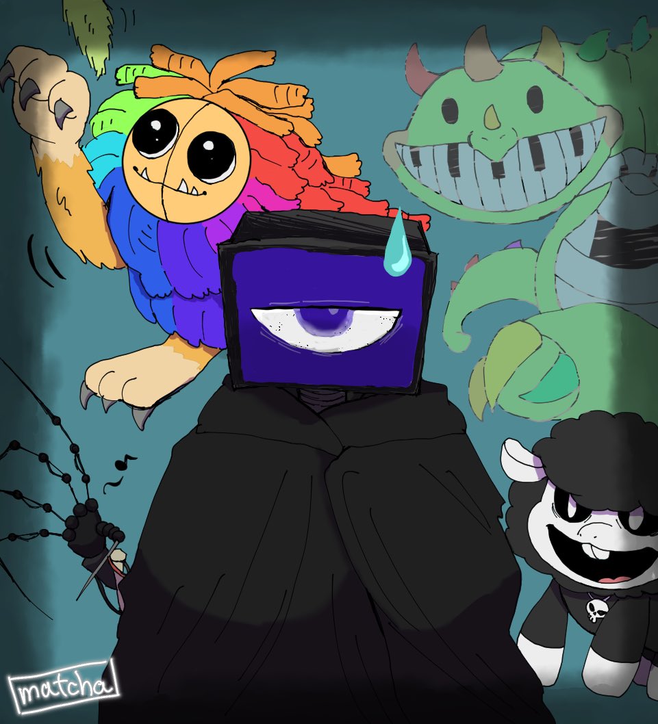 BBooru - 1 eye ambiguous gender animate inanimate anthro baba chops ...