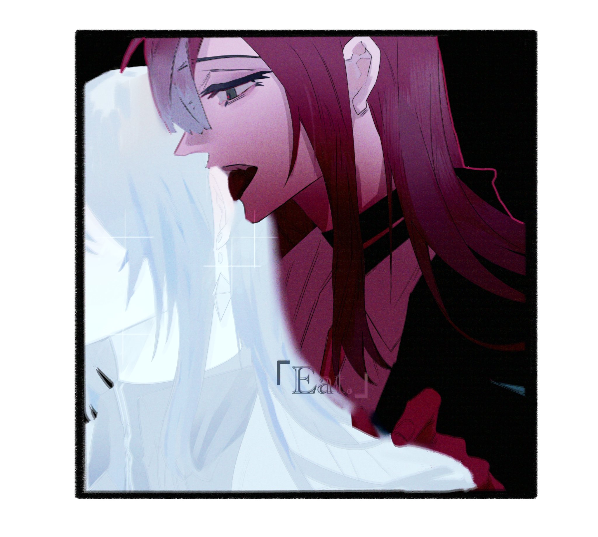 Bbooru 2girls Black Eyes Chief Path To Nowhere Earrings English