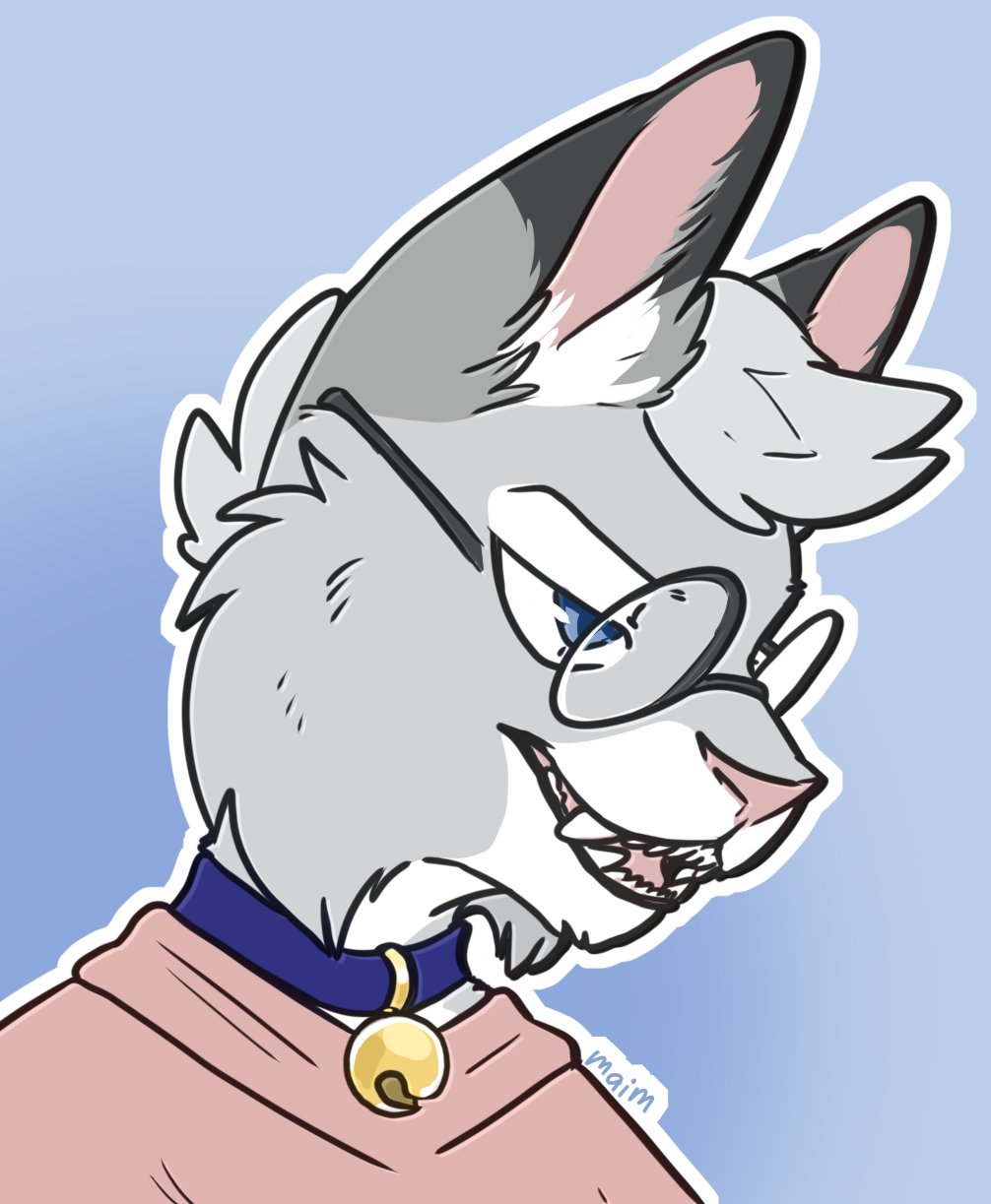 BBooru - anthro avoid posting bell bell collar blue collar blue eyes ...