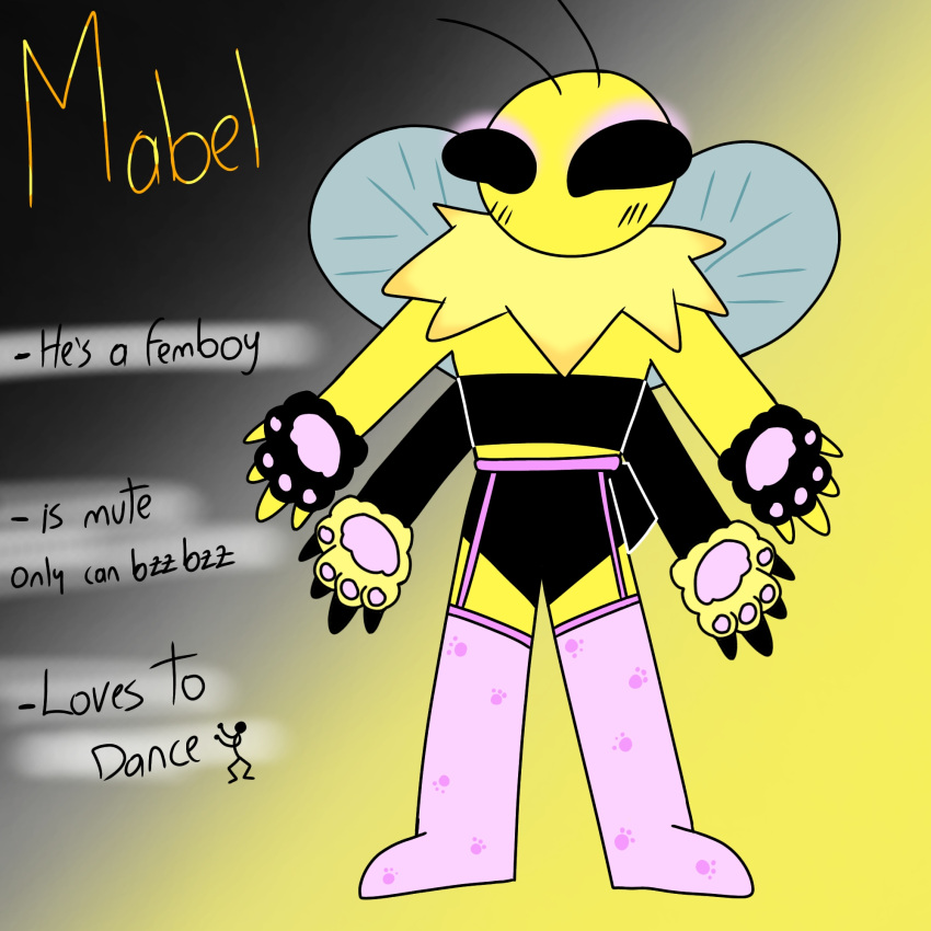 BBooru - animal humanoid anthro arthropod arthropod humanoid bee ...