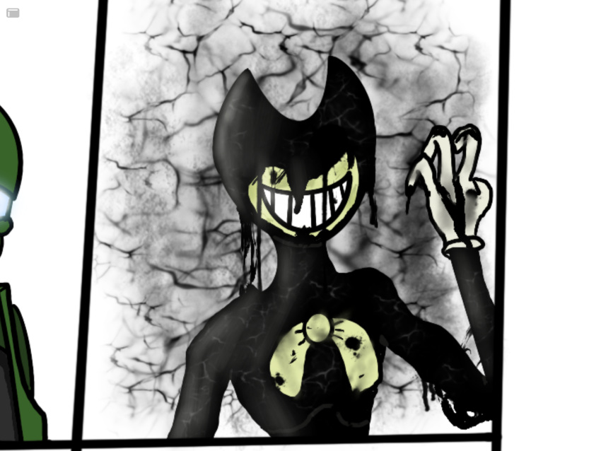 BBooru - 4:3 bendy and the ink machine bendy the dancing demon black ...