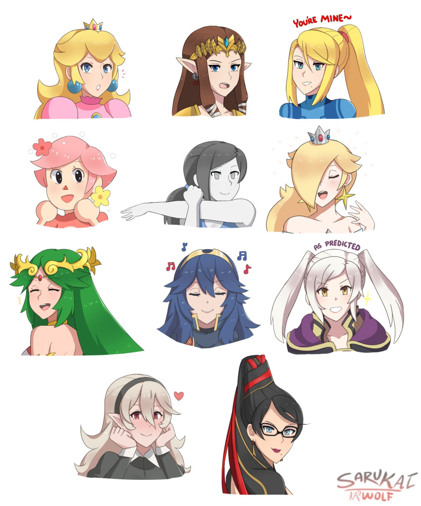BBooru - 6+girls amulet animal crossing armor bayonetta bayonetta ...