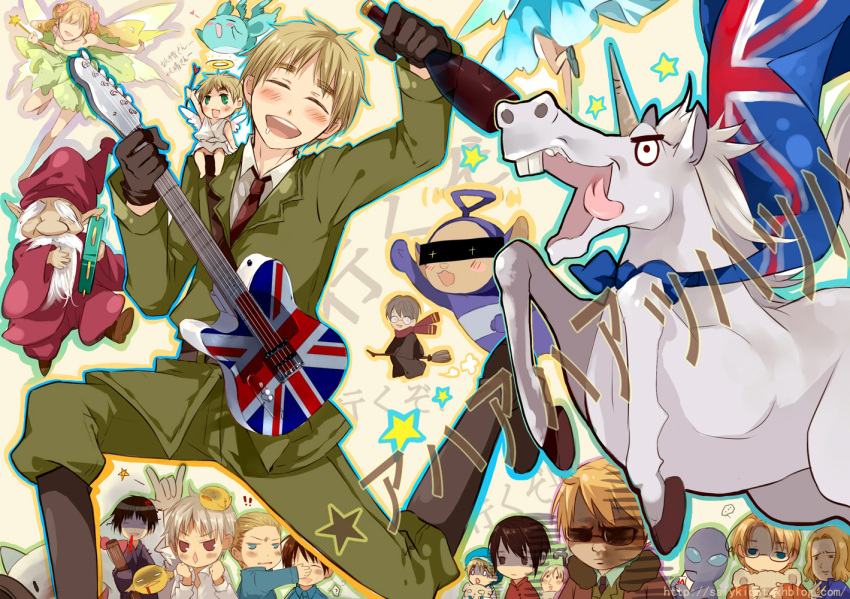 BBooru - + + 6+boys alcohol alien america (hetalia) axis powers hetalia ...
