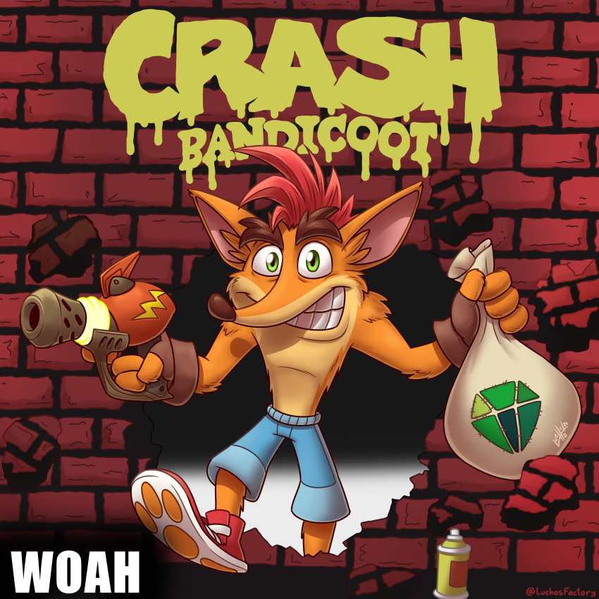 BBooru - 2024 absurd res activision anthro arm tuft bandicoot ...