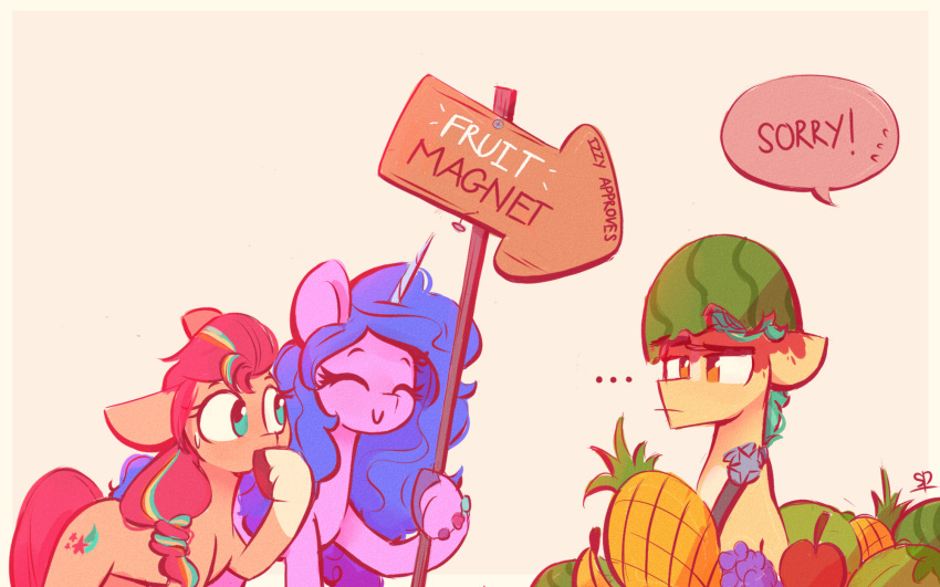 BBooru - 16:10 apology arrow sign bracelet dialogue directional arrow ...