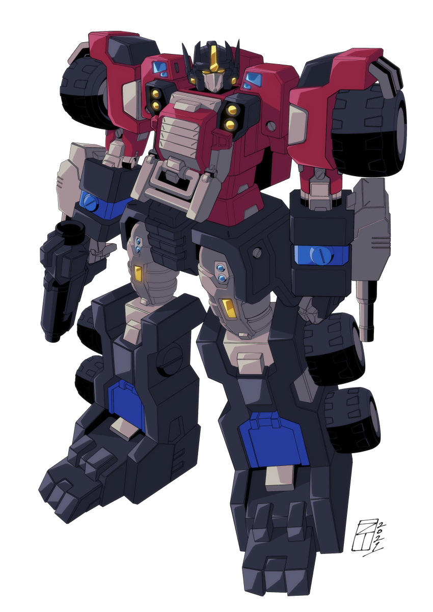 BBooru - 1boy absurdres arm cannon autobot convoy (armada) glowing ...