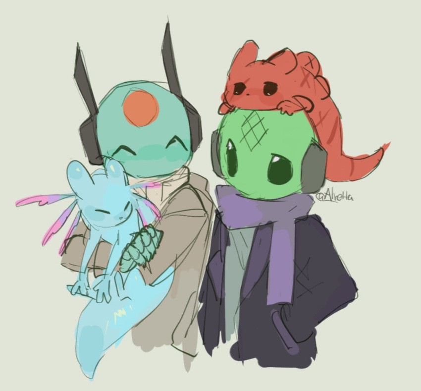 BBooru - alretta ambiguous gender feral hi res humanoid hunter (rain ...