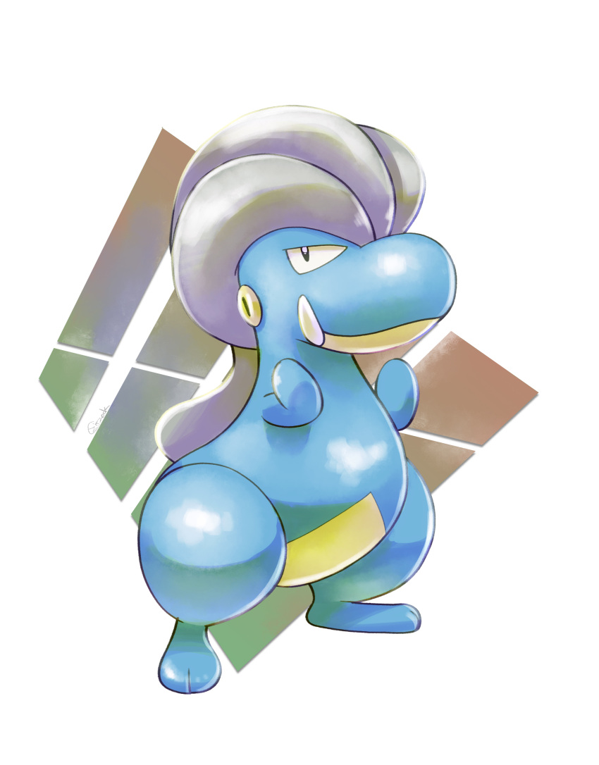 BBooru - absurdres bagon black eyes closed mouth commentary fang out ...