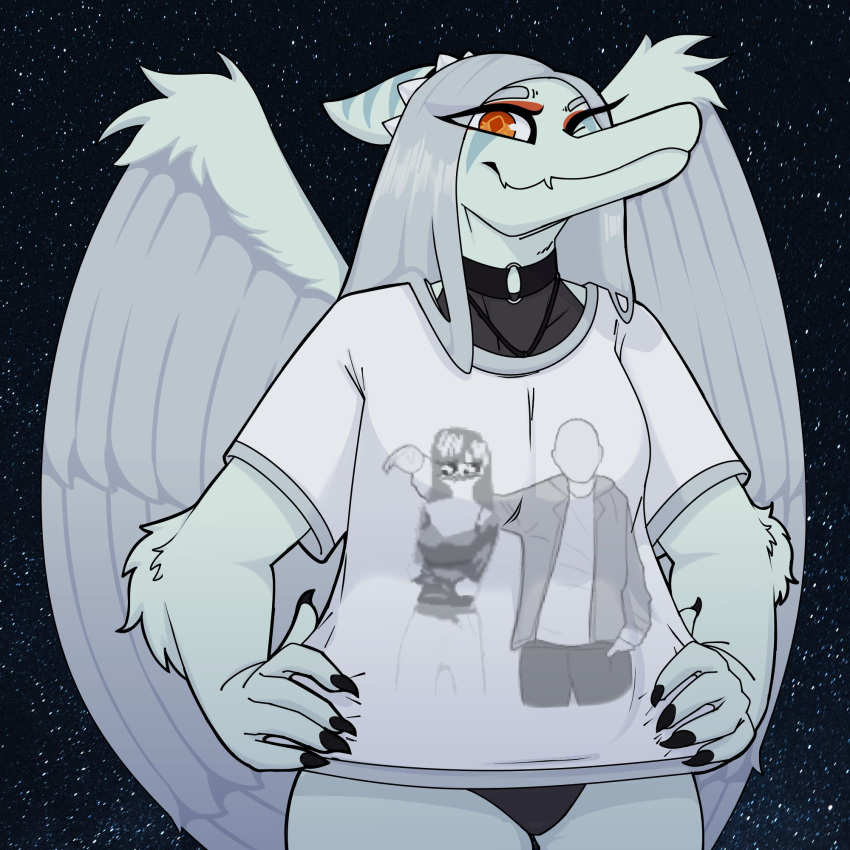 BBooru - anon (snoot game) anthro cavemanon studios clothing fang (gvh ...