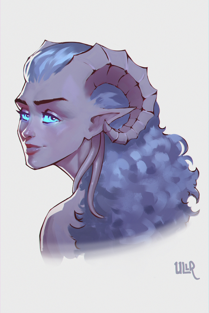 Bbooru 2023 Blizzard Entertainment Blue Eyes Blue Hair Blue Sclera