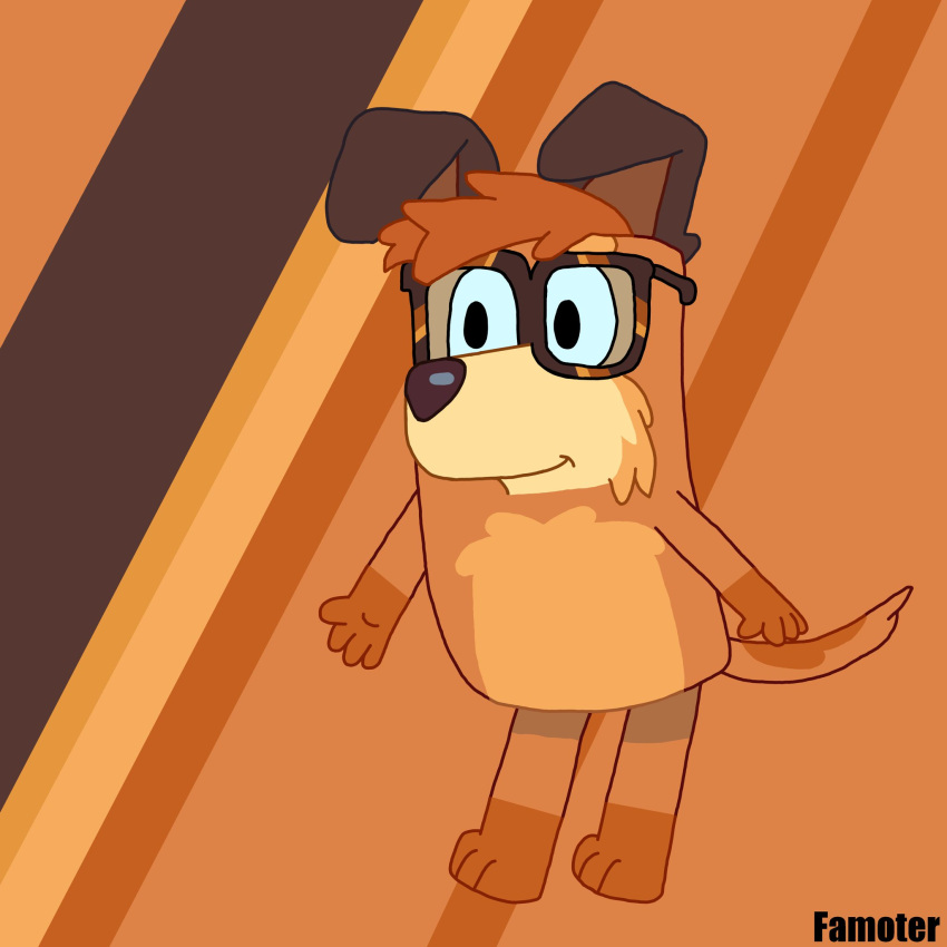 BBooru - 1:1 2021 anthro bluey (series) busker (bluey) canid canine ...