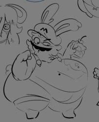 BBooru / food_on_overalls